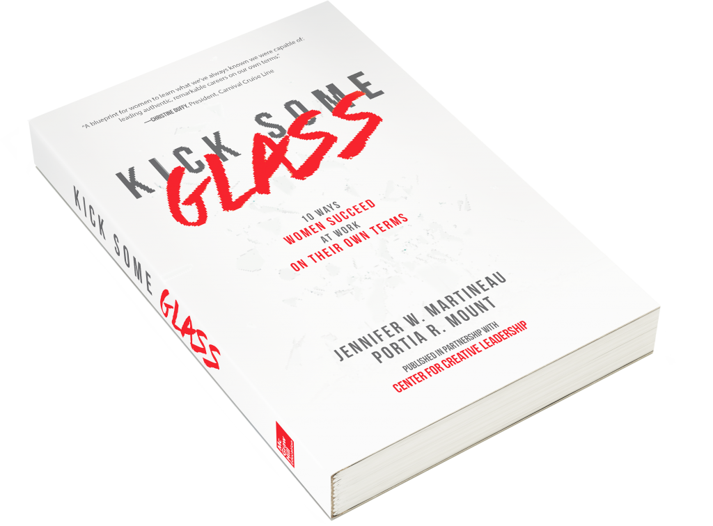 KICK SOME GLASS - by Jennifer Martineau and Portia Mount